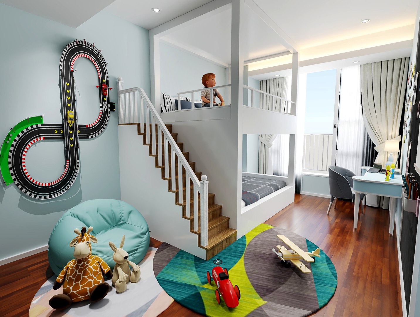 3D Modern Children Room 3D Room Model - TurboSquid 2269593