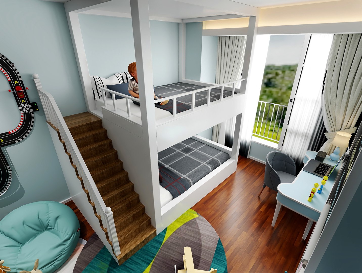 3D Modern Children Room 3D Room Model - TurboSquid 2269593