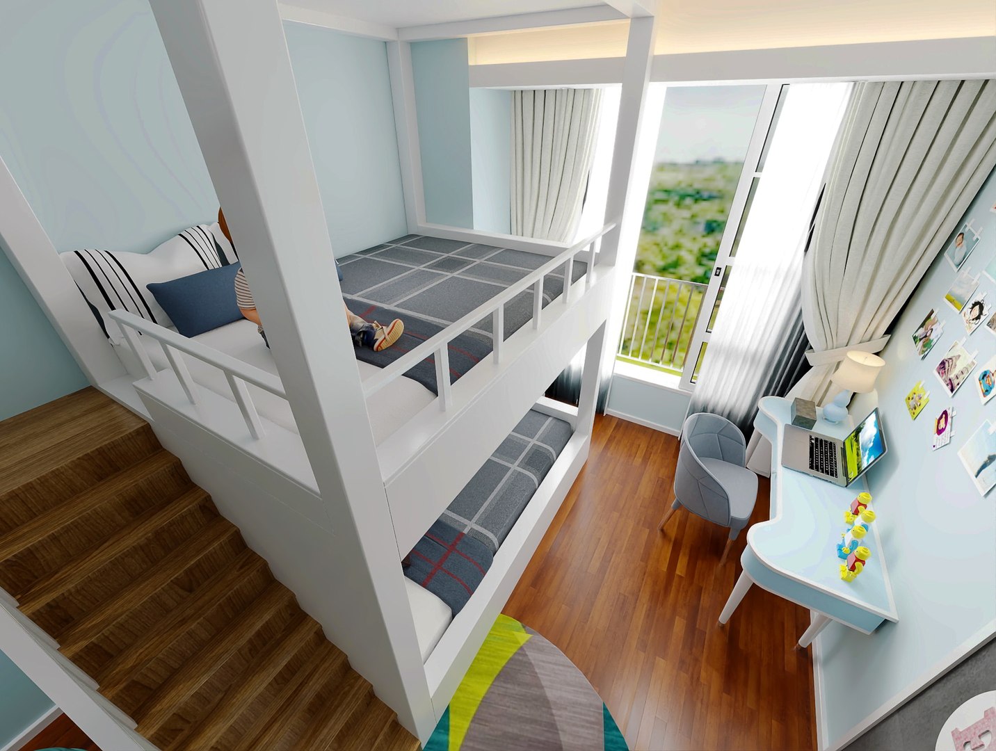 3D Modern Children Room 3D Room Model - TurboSquid 2269593