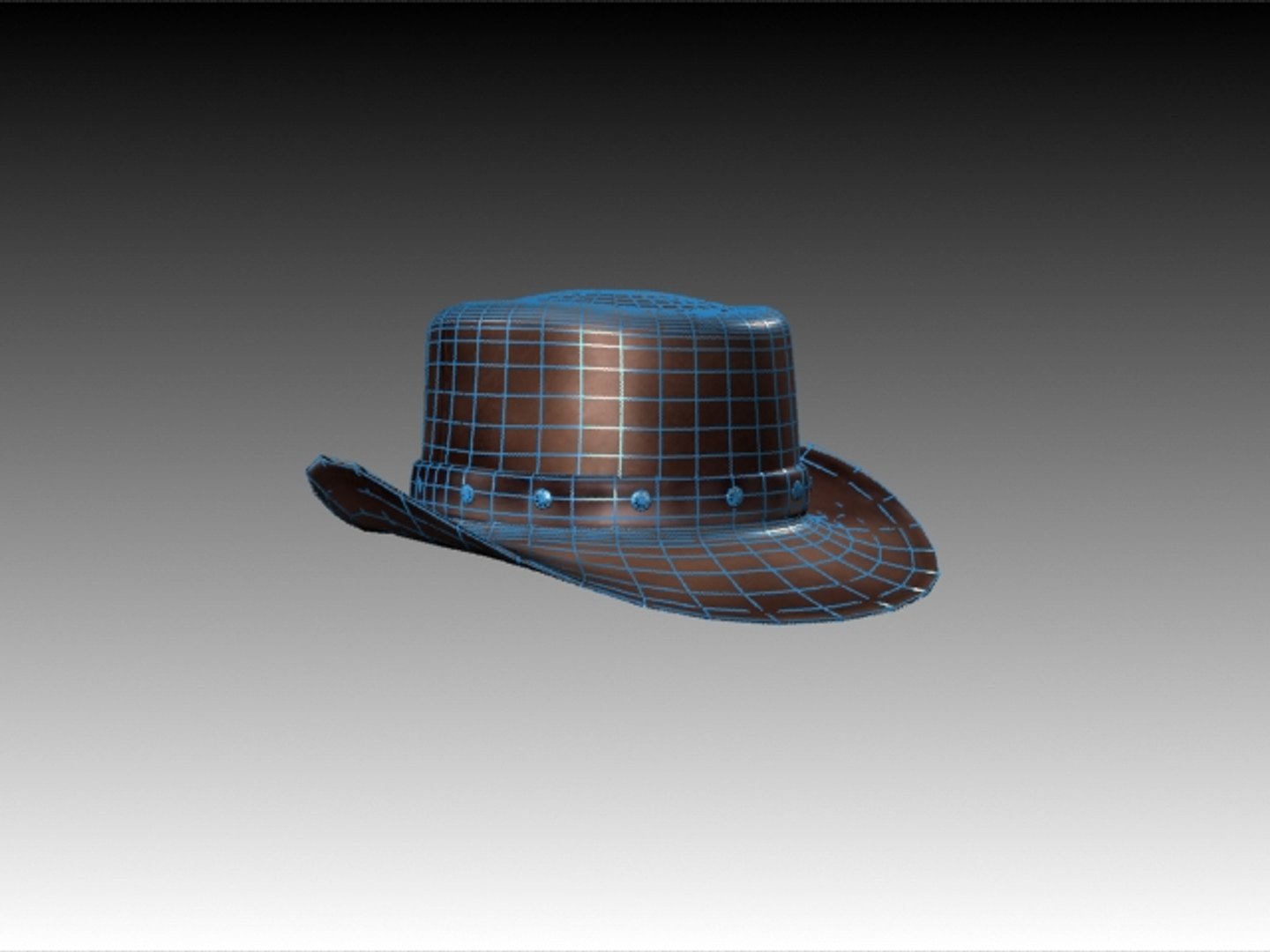 3d Django Hat