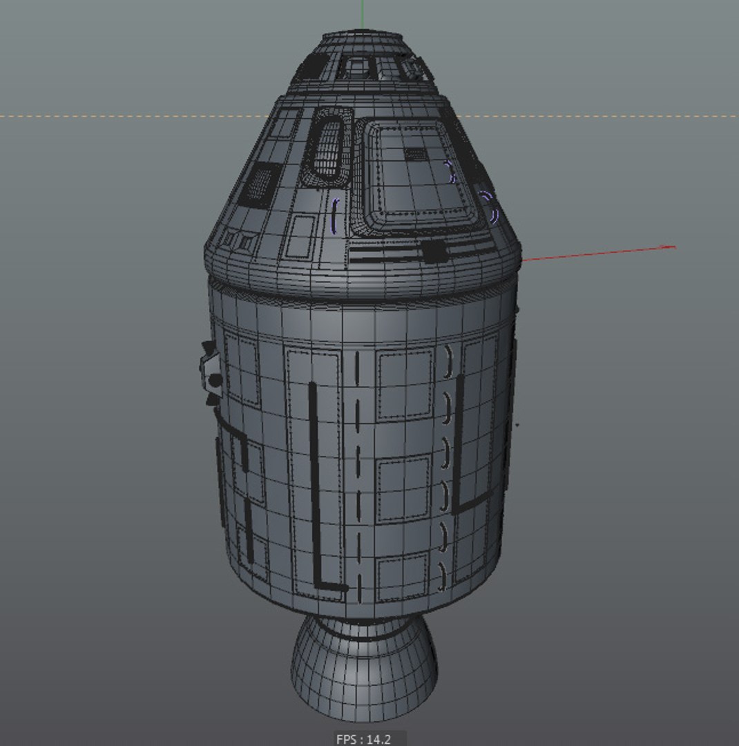 Space Module 3d C4d