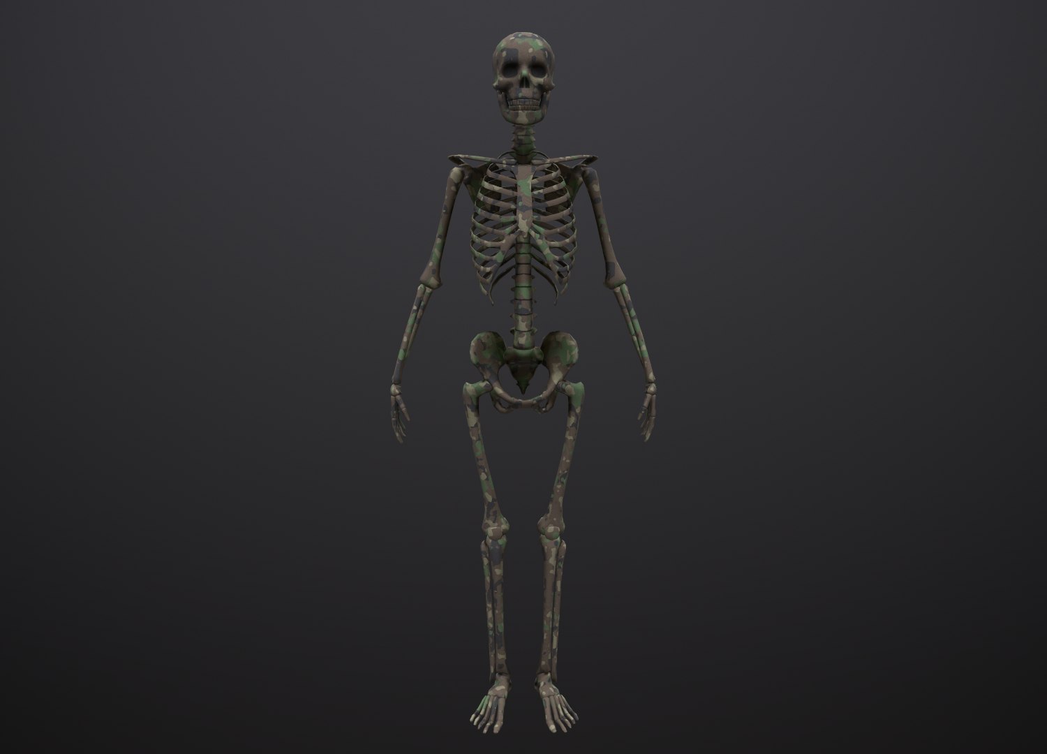 Character Army Skeleton Substance 3D - TurboSquid 1468731