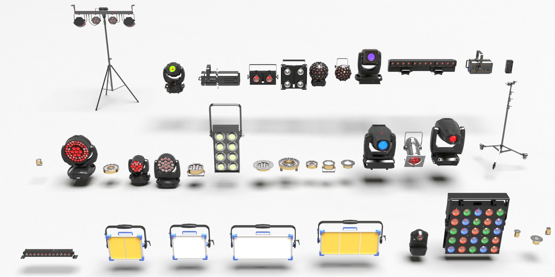 modelo 3d stage lighting - TurboSquid 2023397