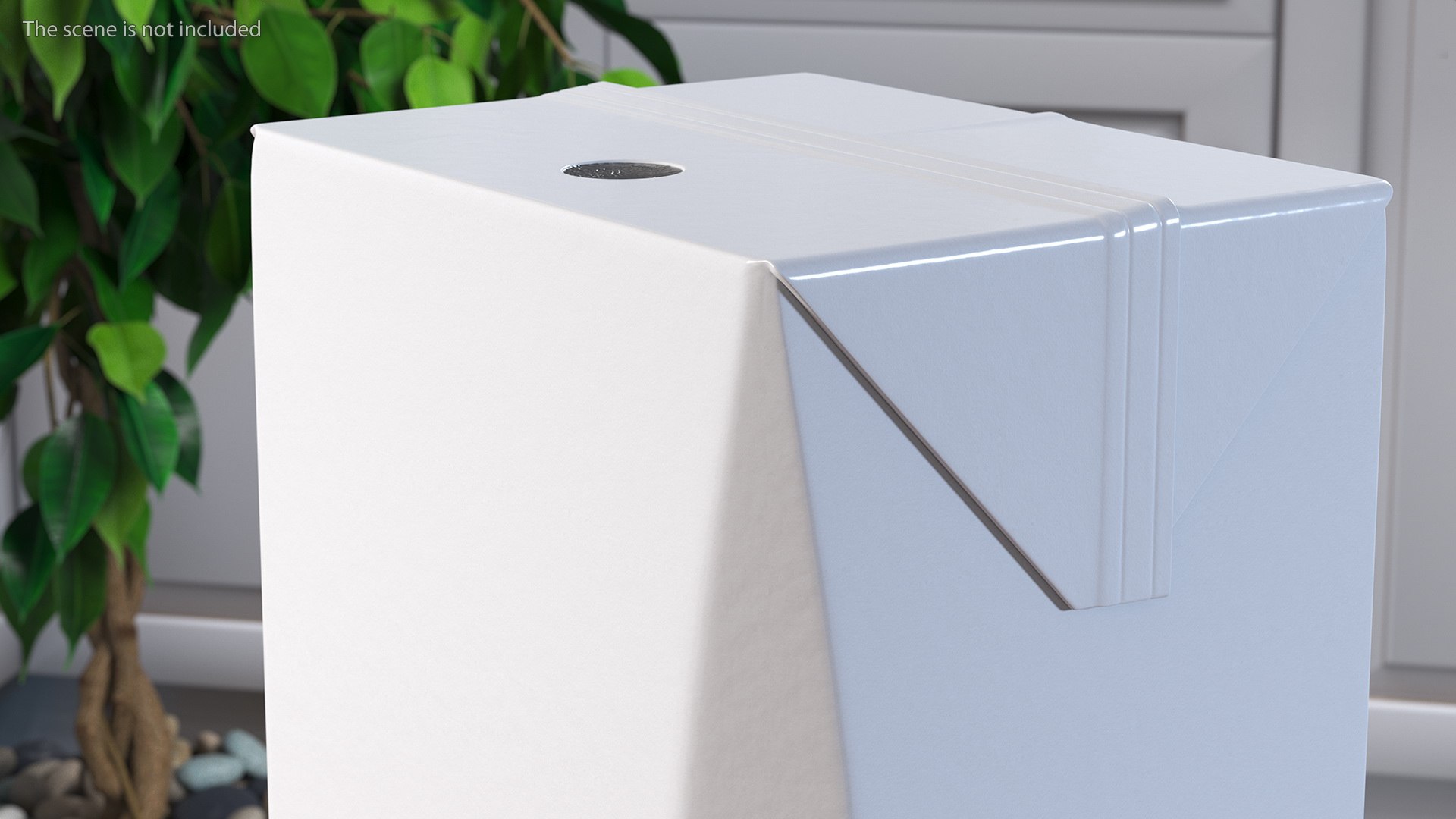3D Beveled Edge Small Aseptic Carton With Strawhole Model - TurboSquid ...