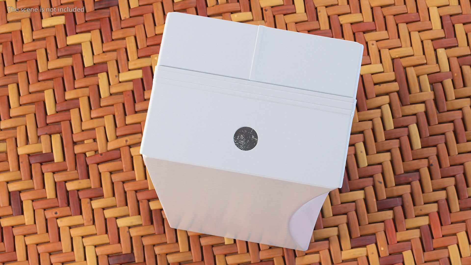 3D Beveled Edge Small Aseptic Carton With Strawhole Model - TurboSquid ...