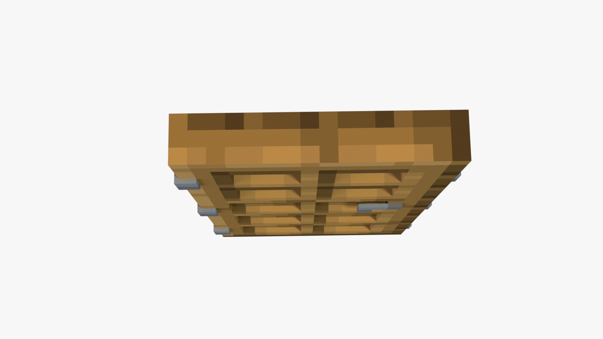 3D Minecraft Door Model - TurboSquid 1933331