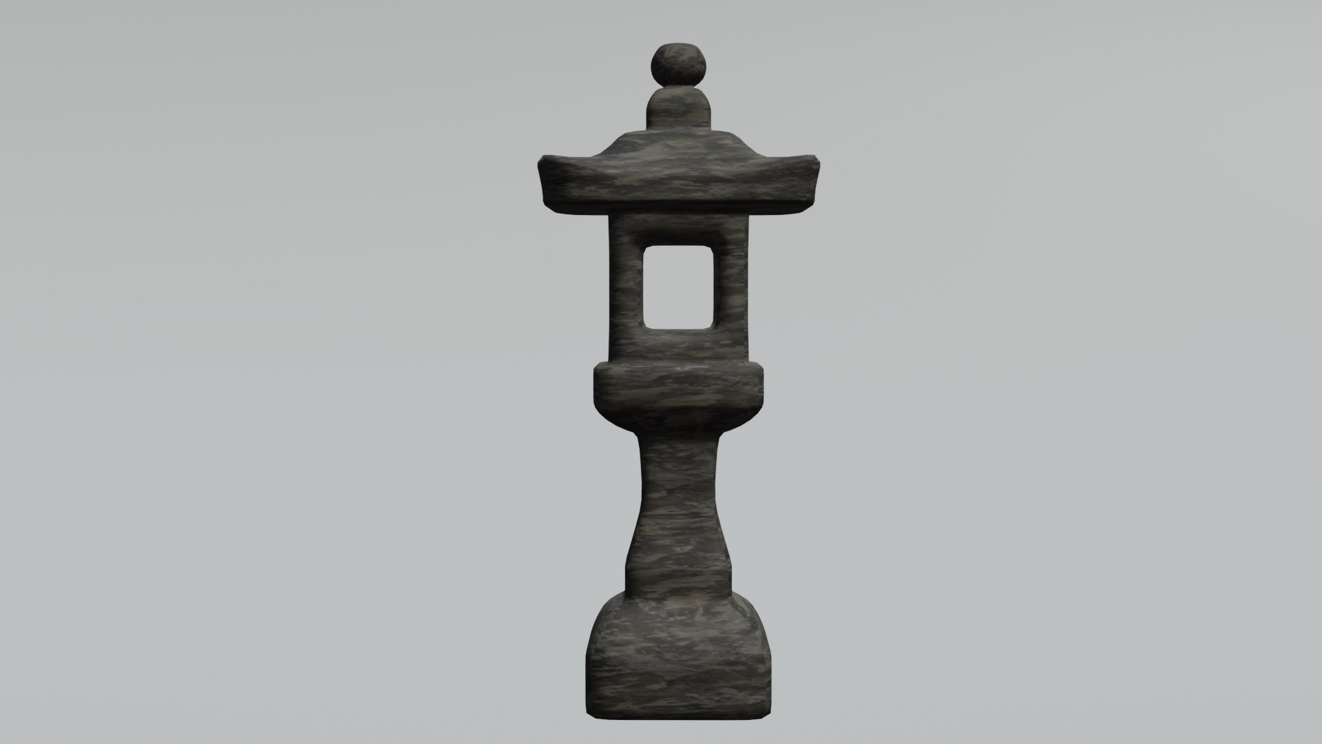 Toro Stone Lantern Garden 3D model - TurboSquid 1721964
