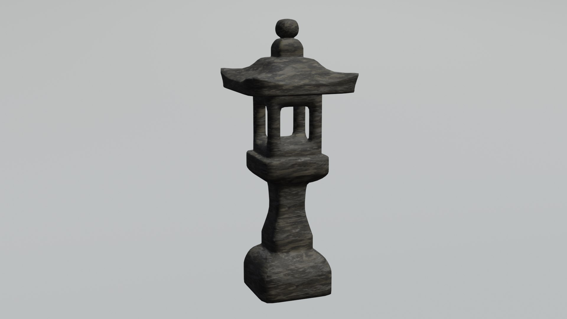 Toro Stone Lantern Garden 3D model - TurboSquid 1721964