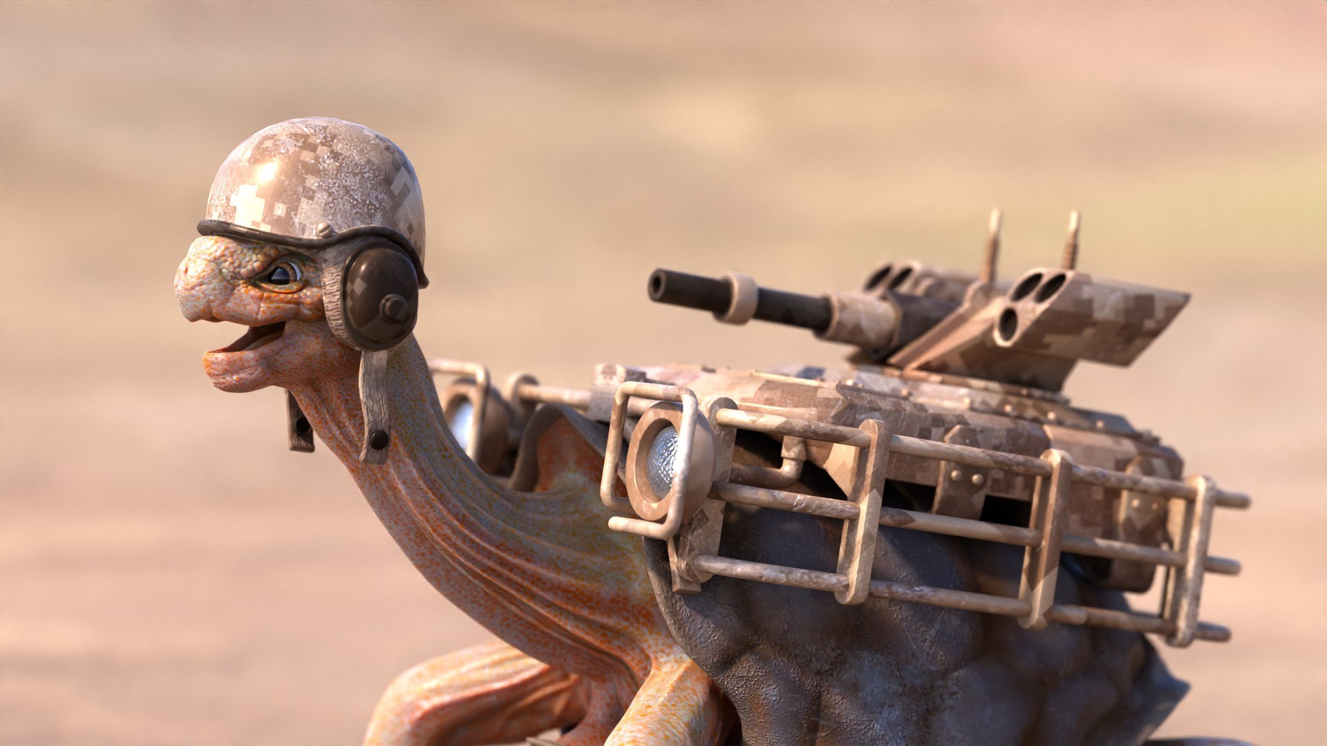 Turtle Tank 3D - TurboSquid 1988717