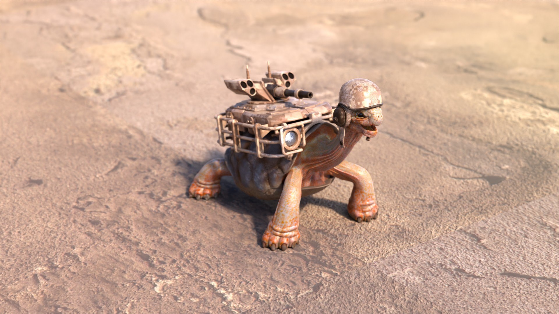 Turtle Tank 3D - TurboSquid 1988717