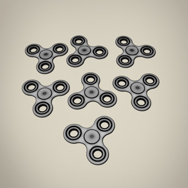 Fidget Spinner 3D model - TurboSquid 1733946