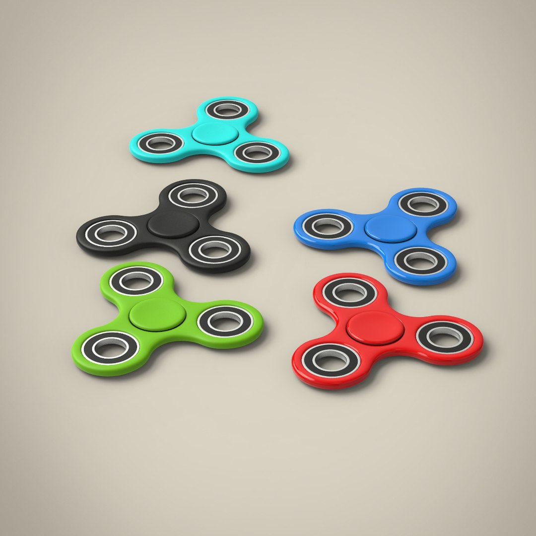 Fidget Spinner 3D Model - TurboSquid 1733946