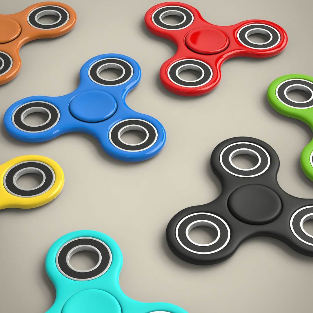 Fidget Spinner 3D model - TurboSquid 1733946