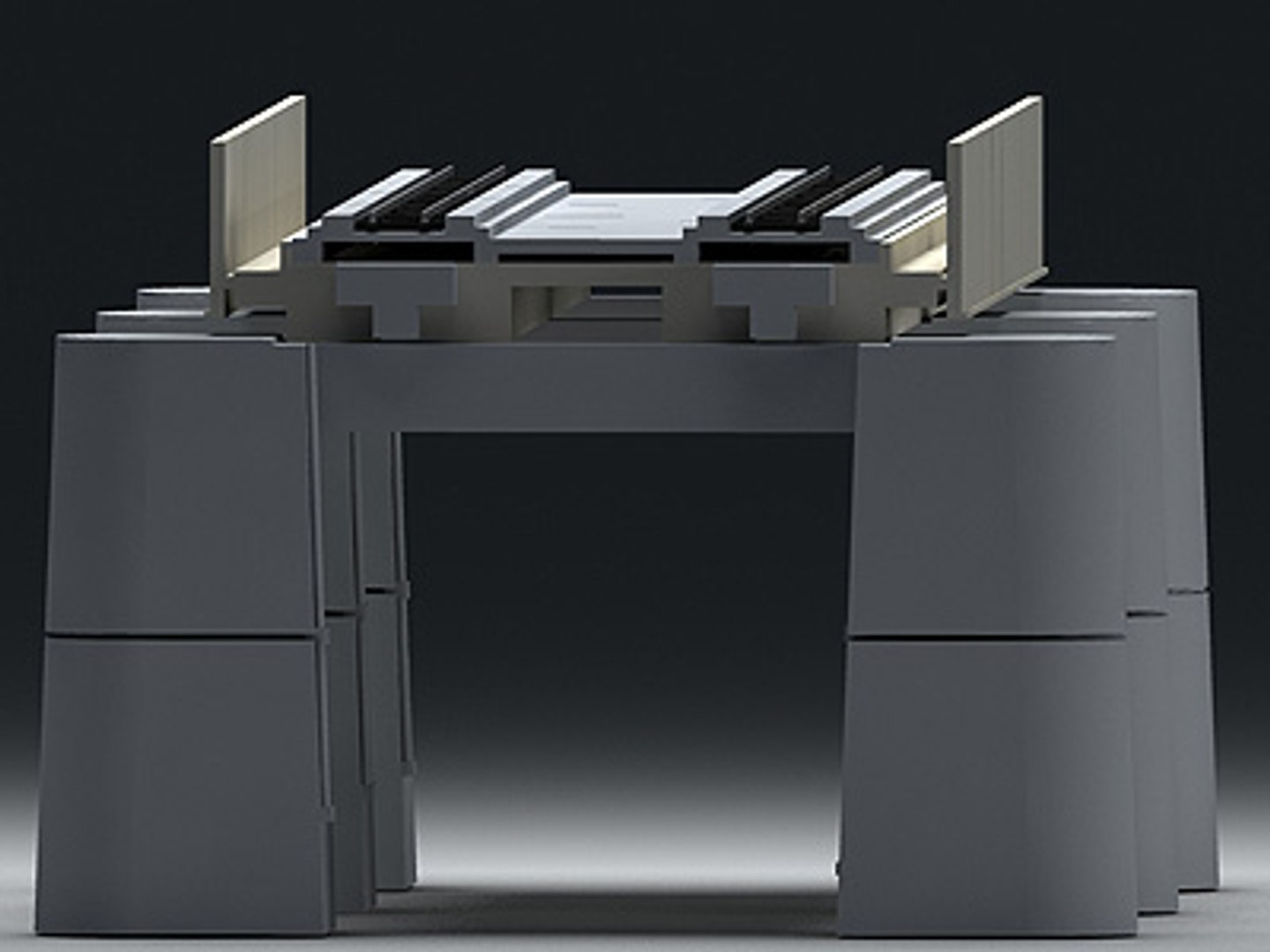 3ds Dual Straight Conduit Platform