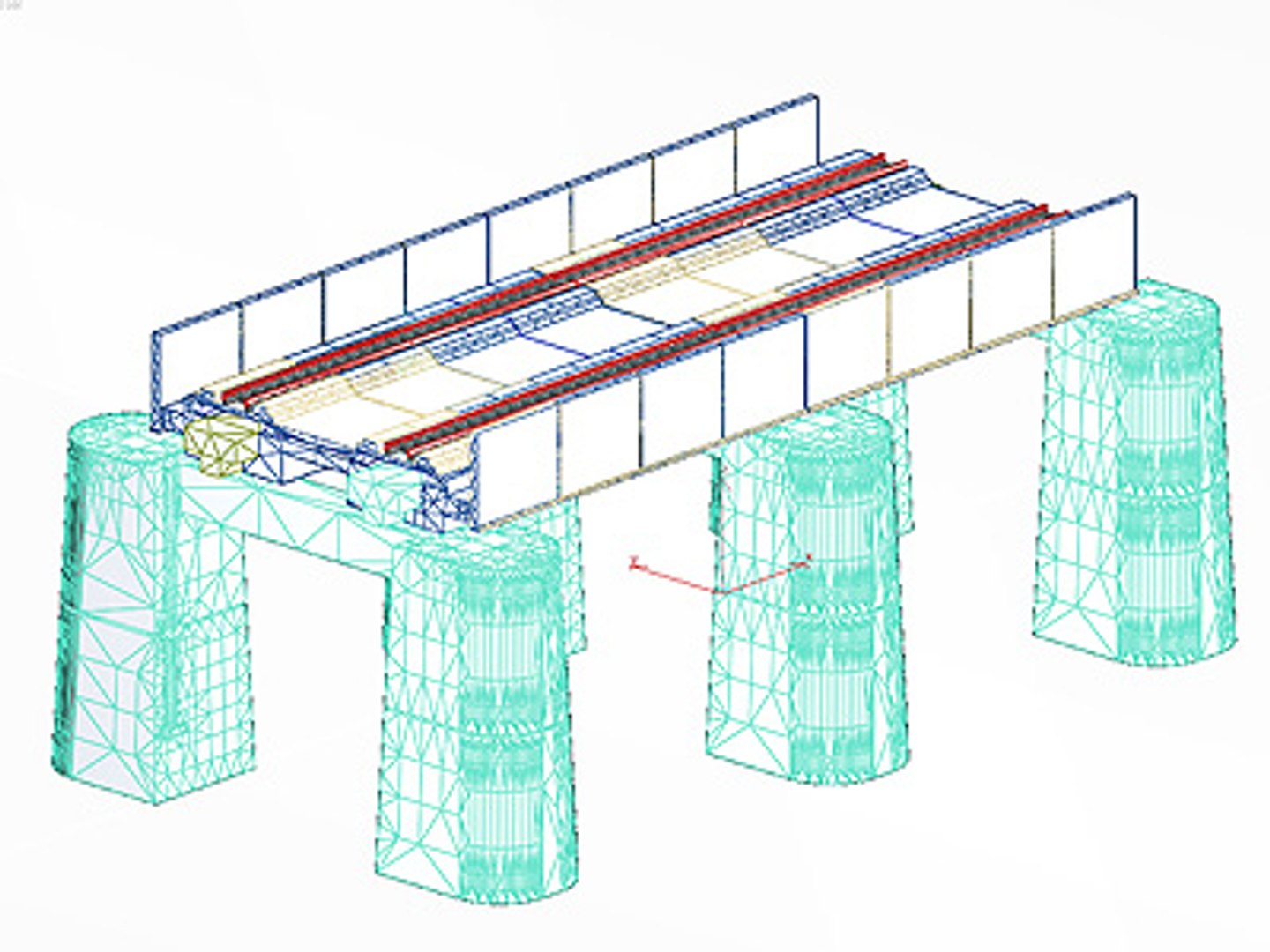 3ds Dual Straight Conduit Platform