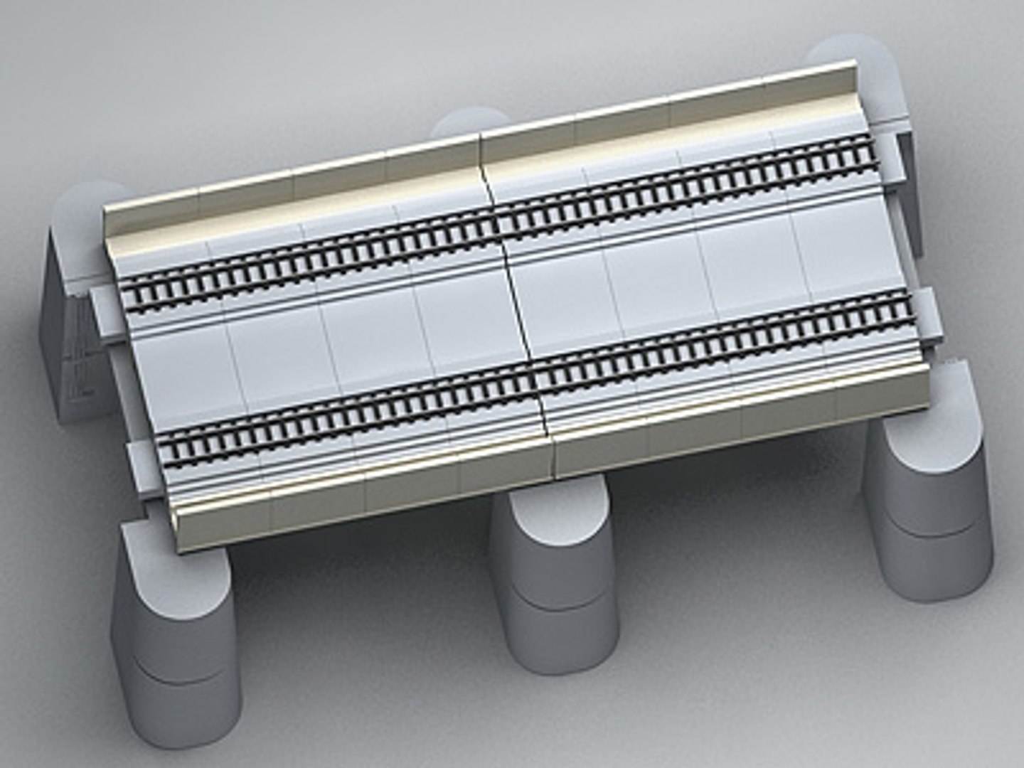 3ds Dual Straight Conduit Platform