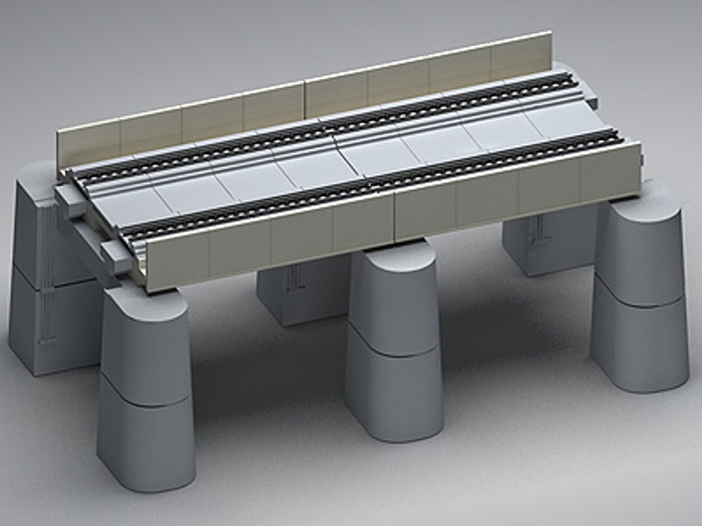 3ds Dual Straight Conduit Platform