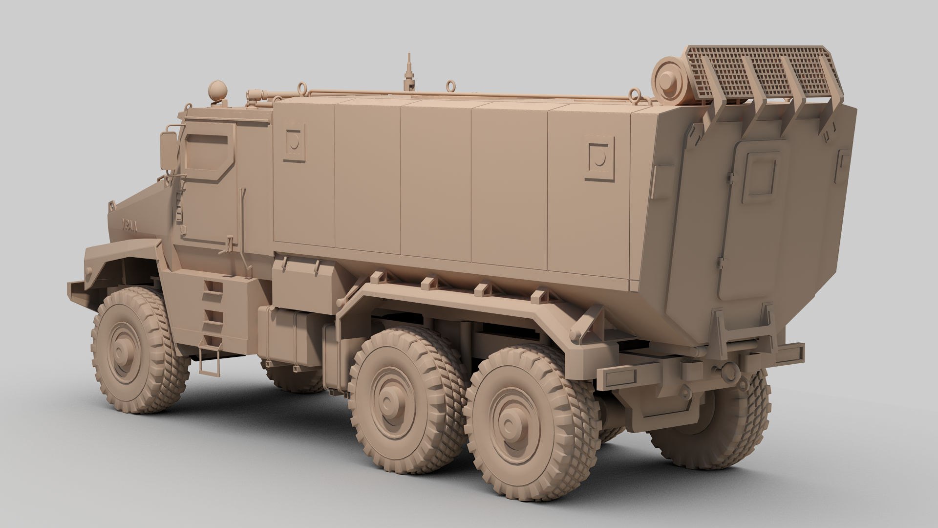 3D Model Ural Typhoon - TurboSquid 2275925