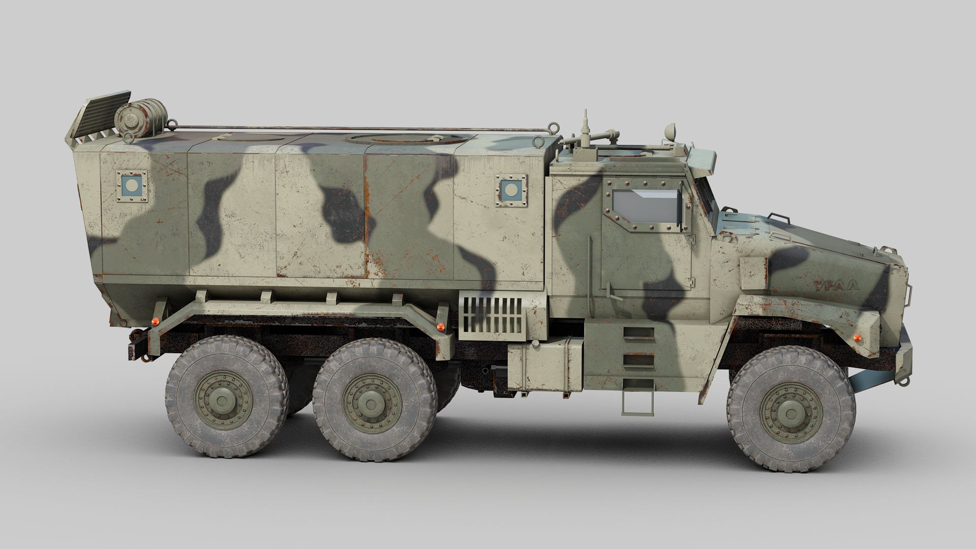 3D Model Ural Typhoon - TurboSquid 2275925