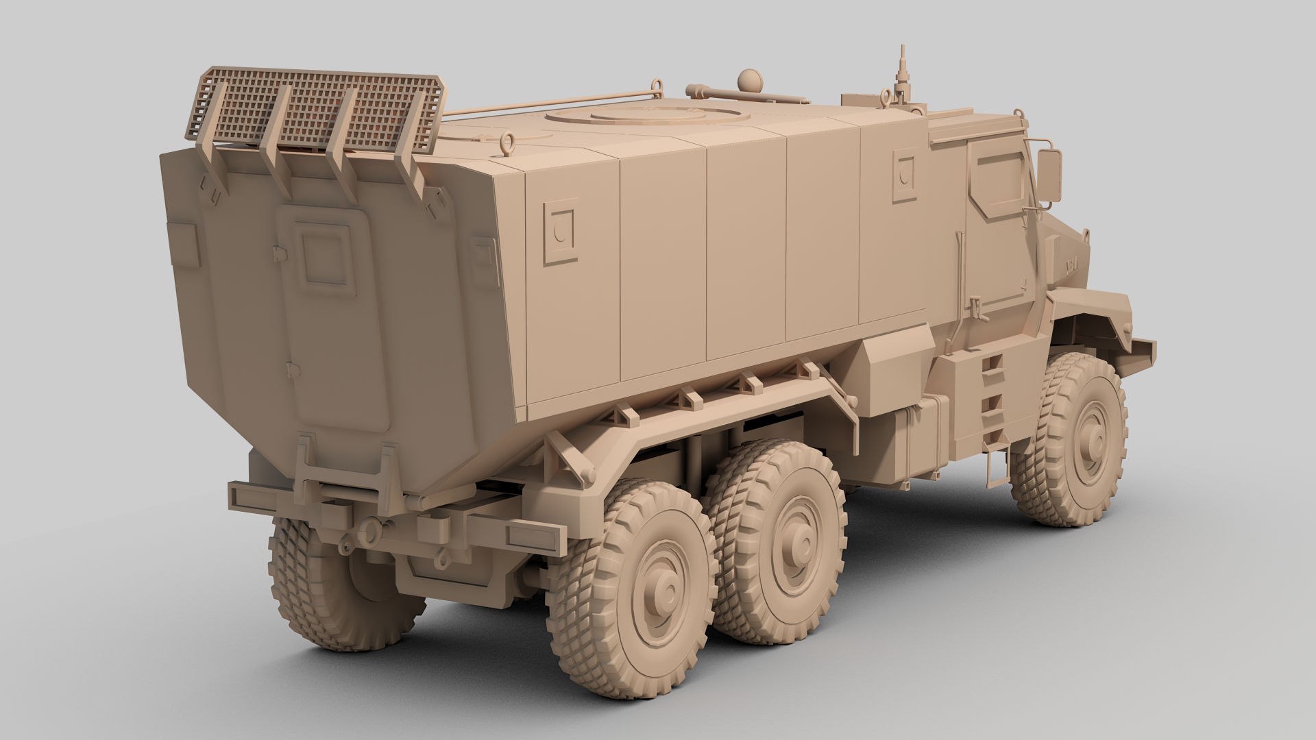 3D Model Ural Typhoon - TurboSquid 2275925