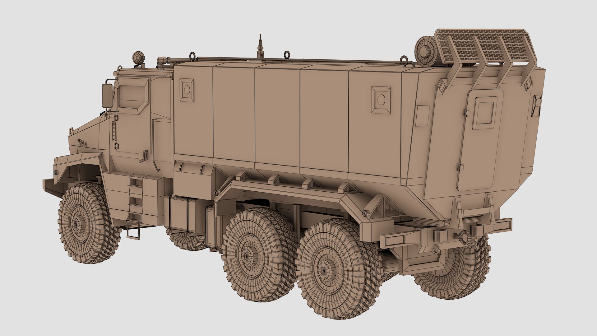 3D Model Ural Typhoon - TurboSquid 2275925