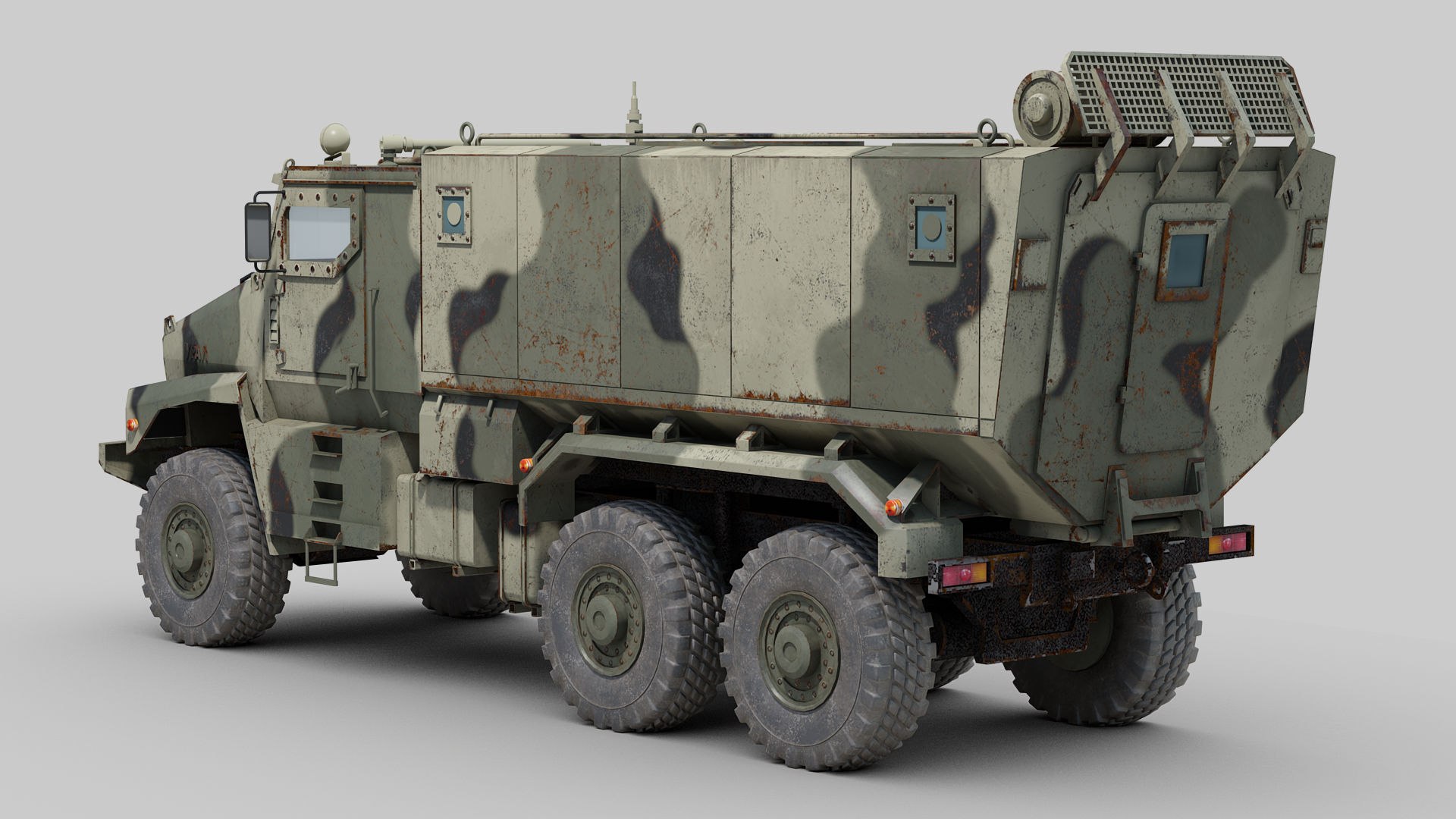 3D Model Ural Typhoon - TurboSquid 2275925