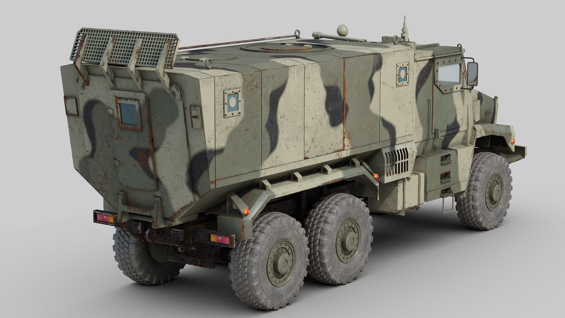 3D Model Ural Typhoon - TurboSquid 2275925