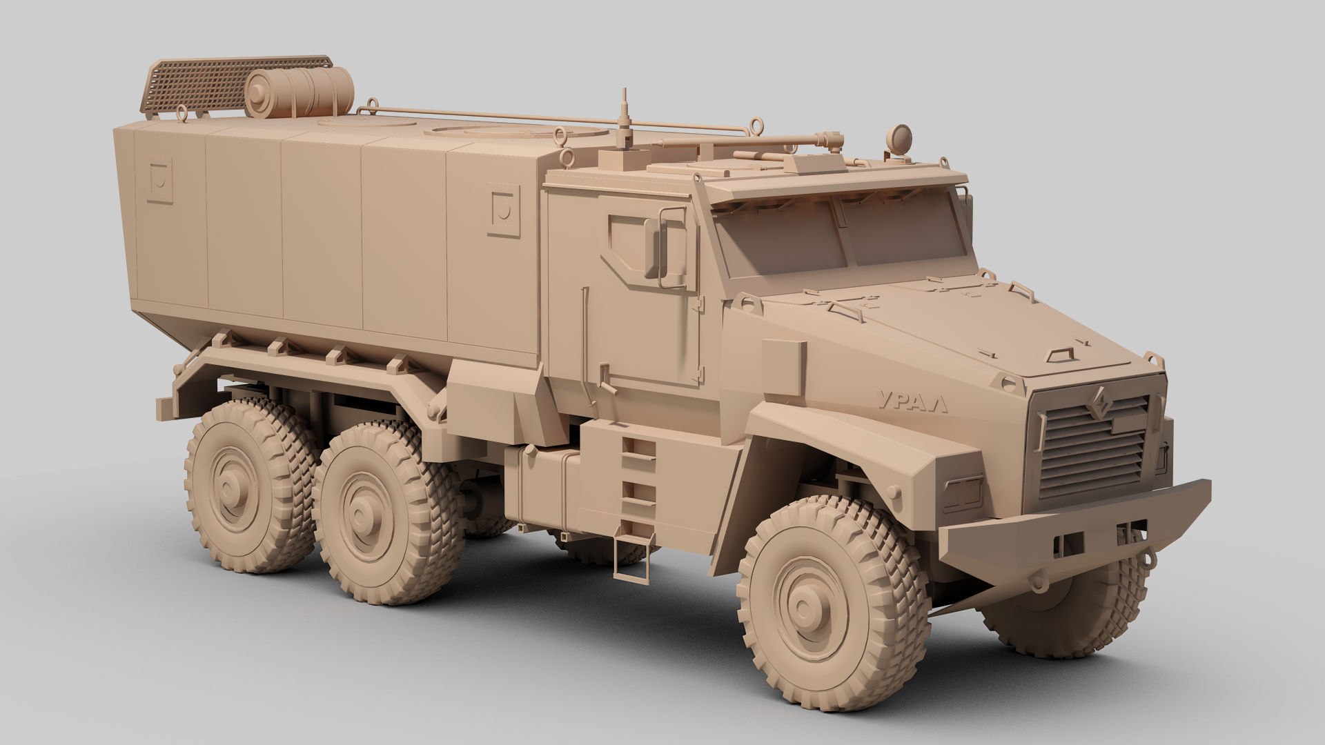 3D Model Ural Typhoon - TurboSquid 2275925