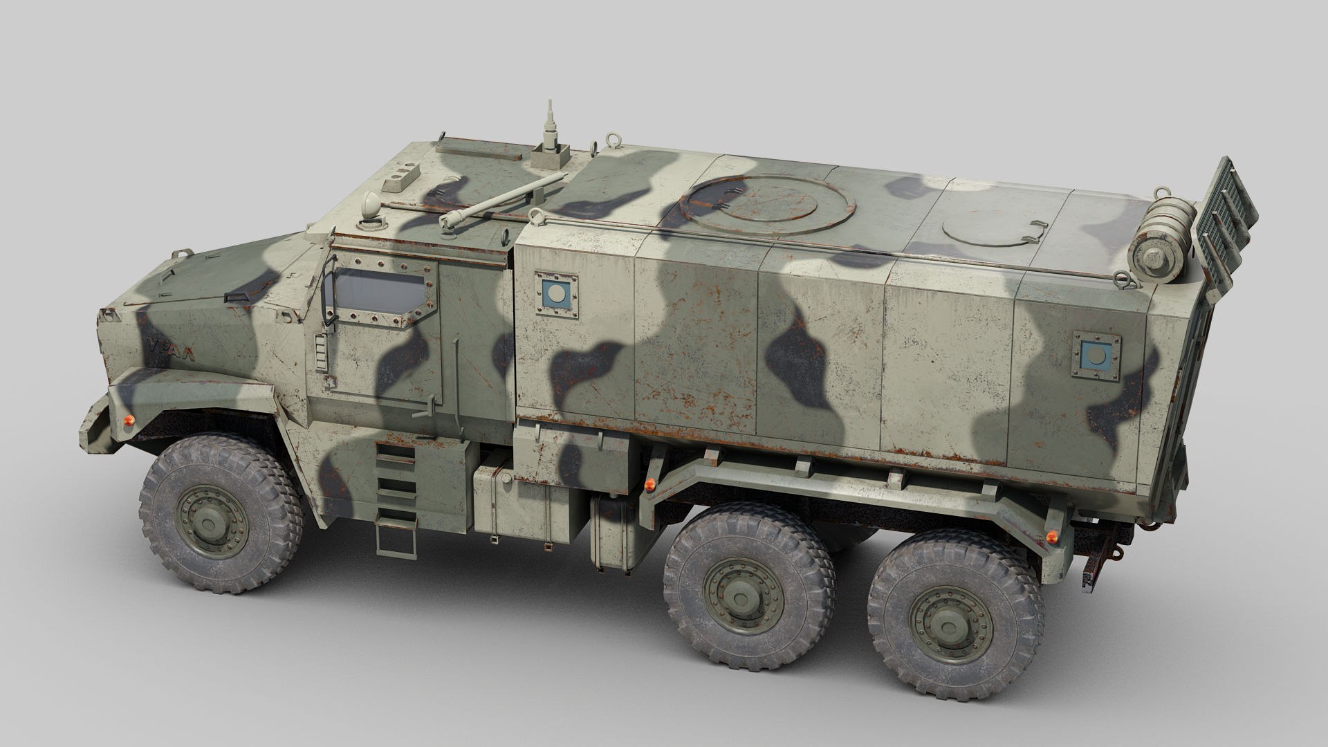 3D Model Ural Typhoon - TurboSquid 2275925