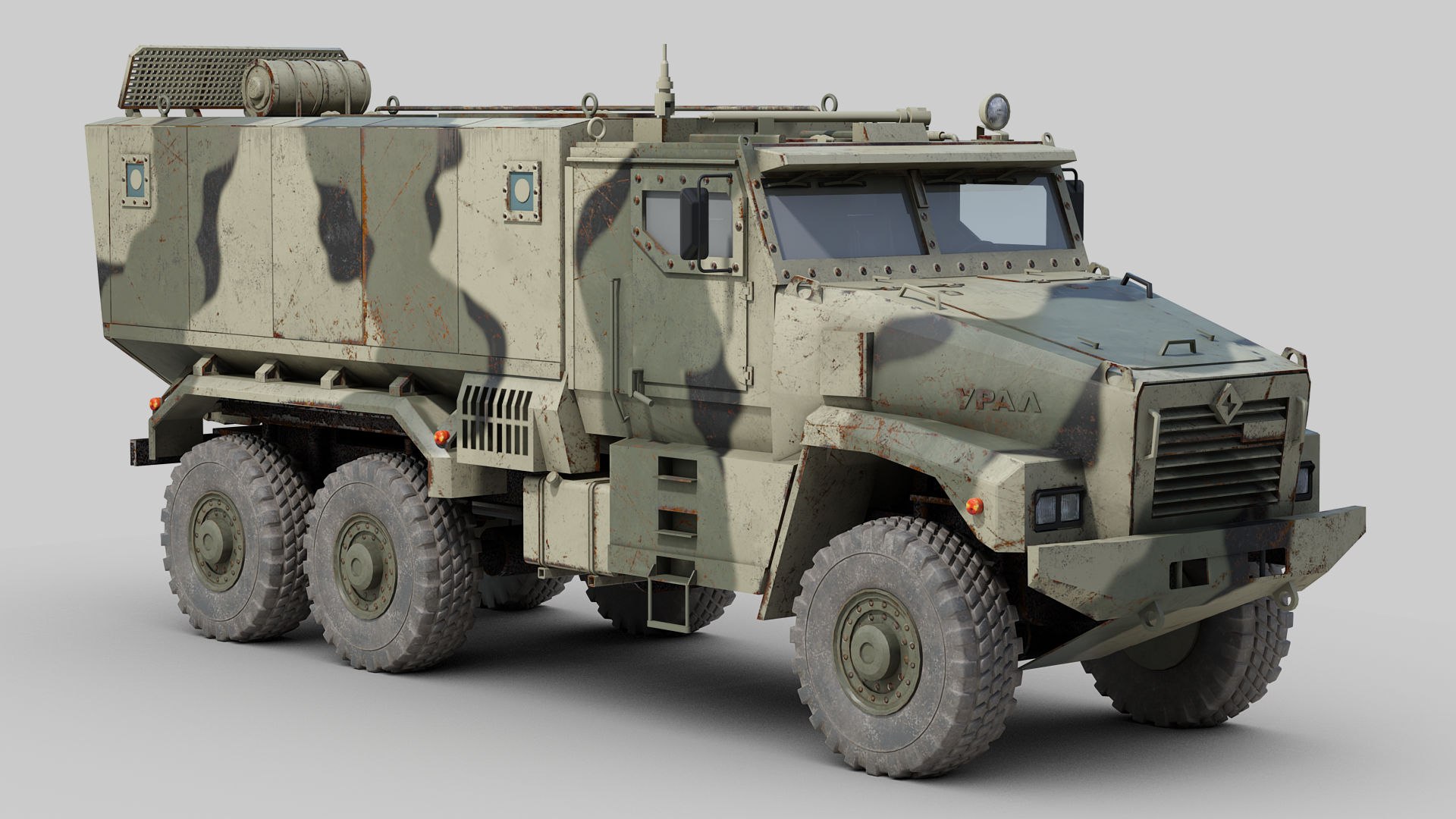 3D Model Ural Typhoon - TurboSquid 2275925