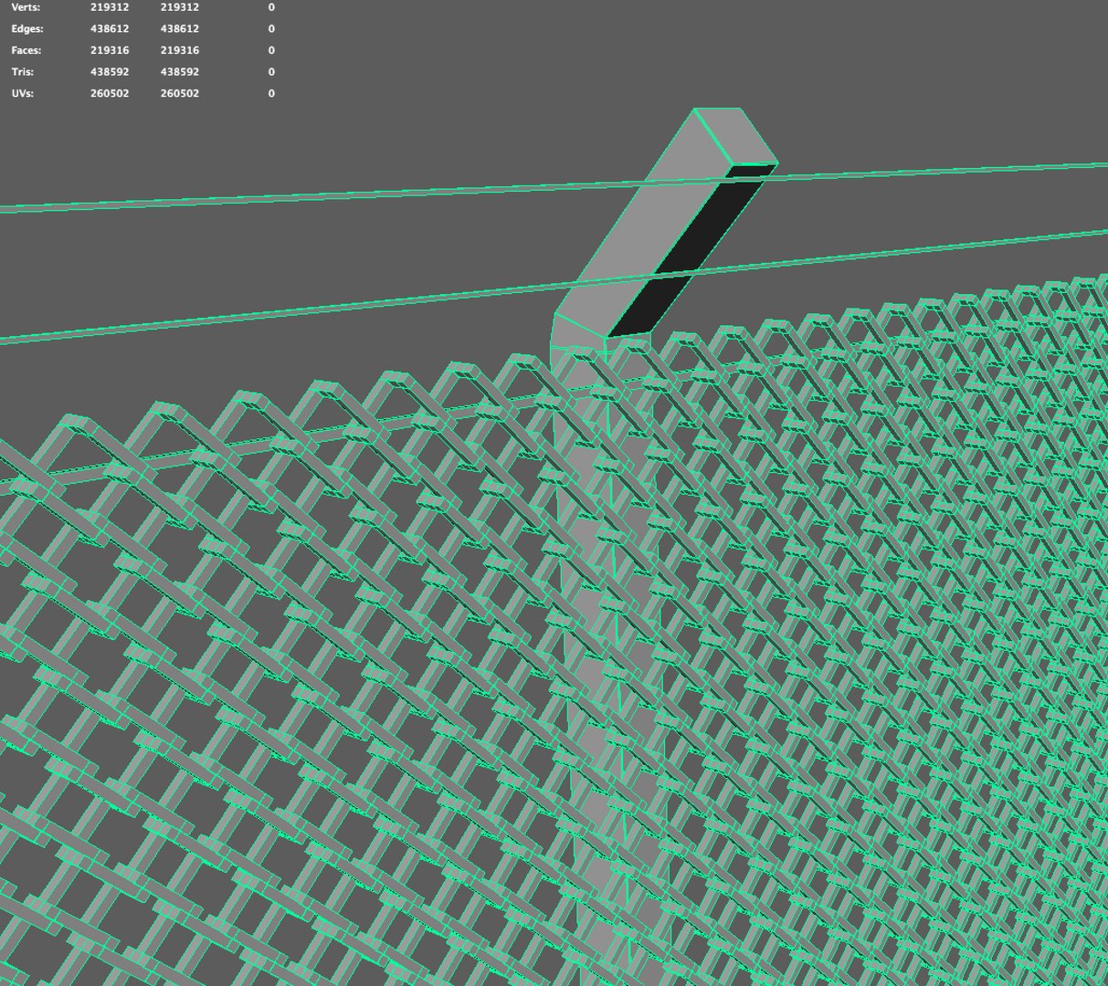 Wire Mesh Model - TurboSquid 1246455