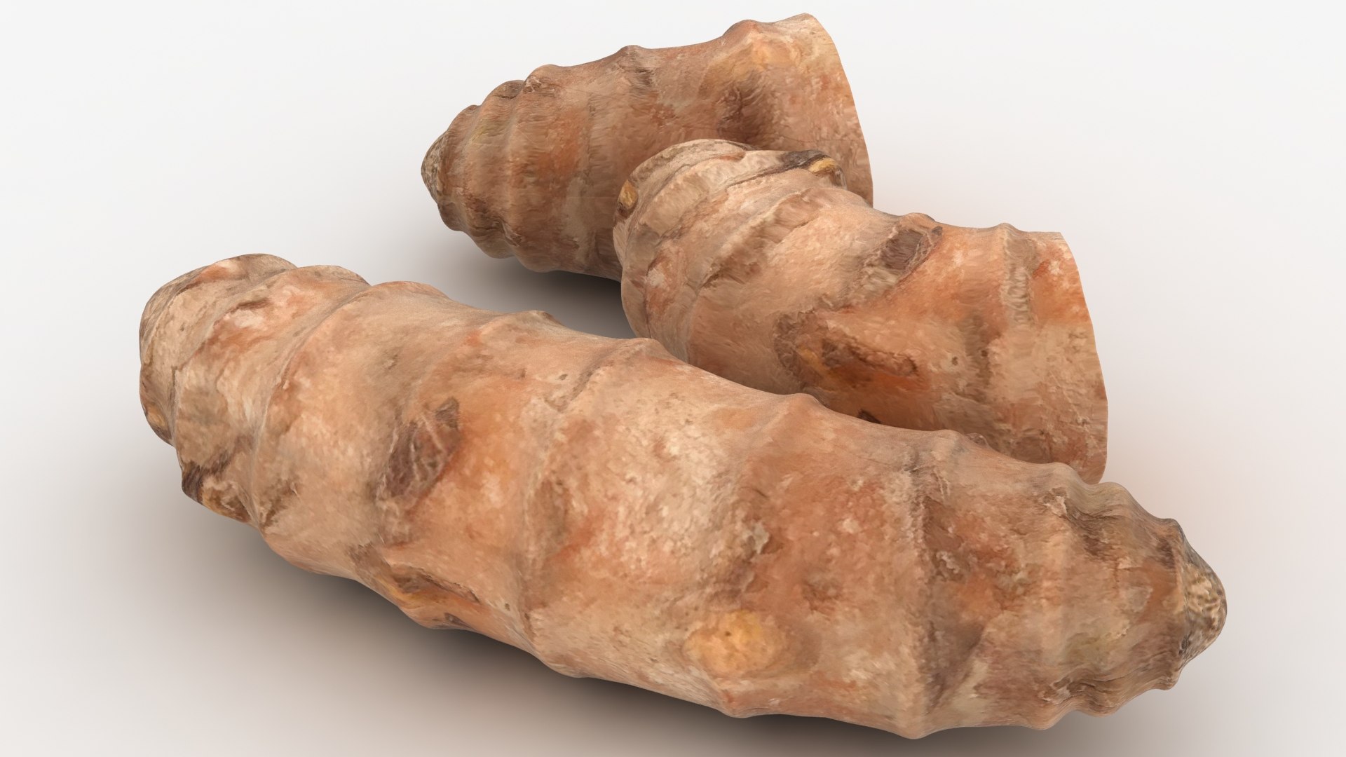 Turmeric Root 3D Model - TurboSquid 1597398