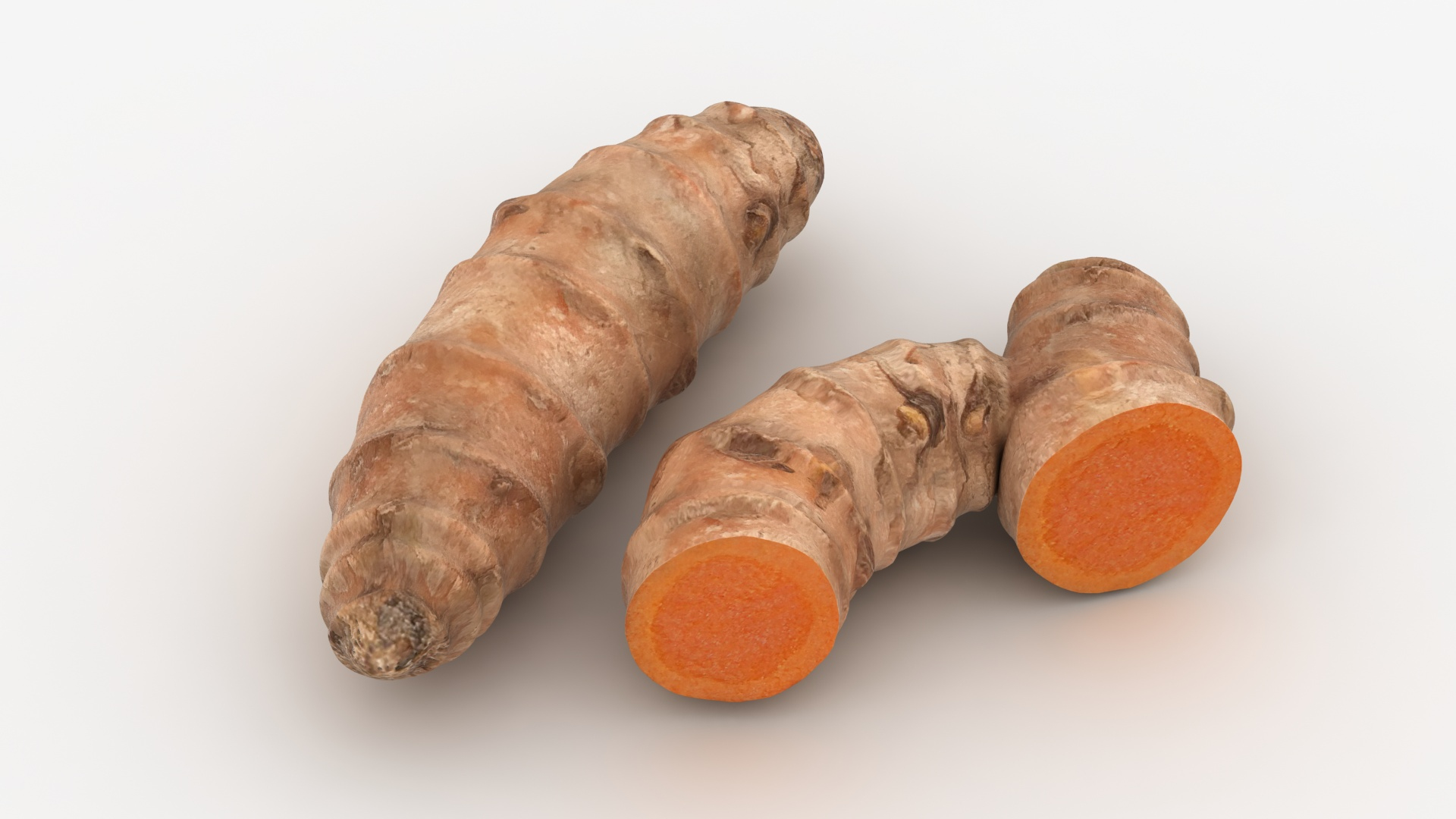 Turmeric Root 3D Model - TurboSquid 1597398