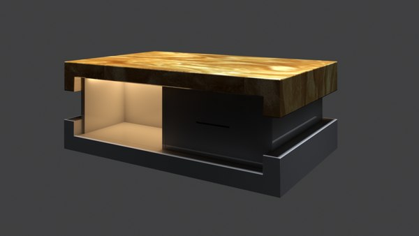 Luxury center table 3D model - TurboSquid 1196610