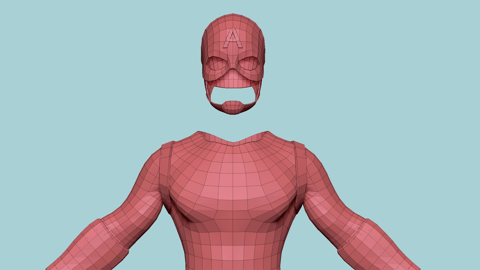 Captain America Outfit 01 - Character Design Fashion Model - TurboSquid ...