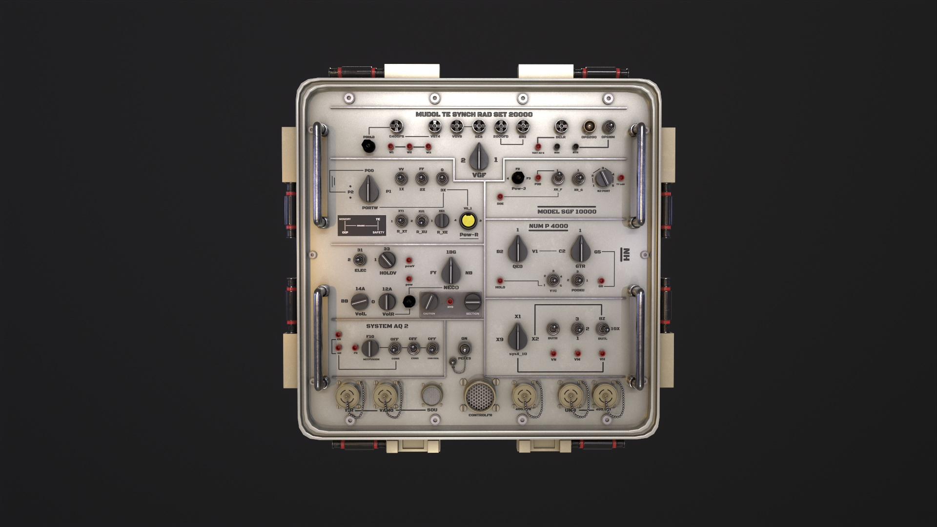 Control Panel 3D - TurboSquid 1931766