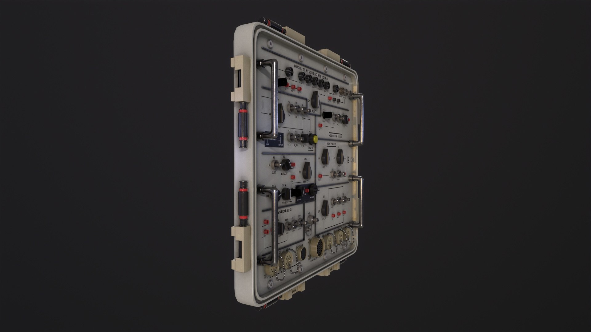 Control Panel 3D - TurboSquid 1931766