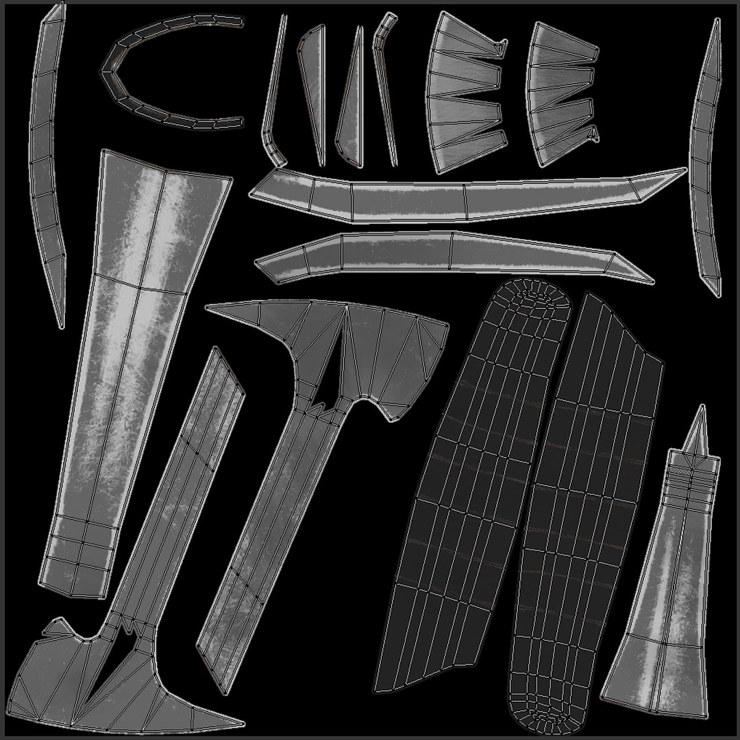 3D Industrial Axe - TurboSquid 1304364