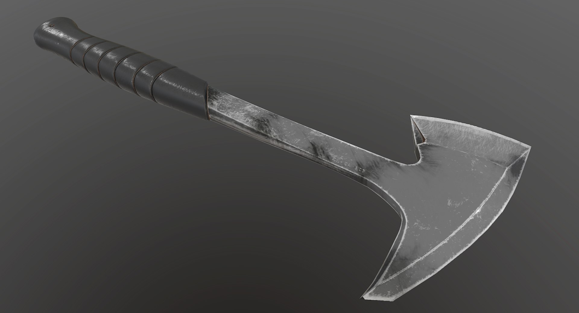 3D Industrial Axe - TurboSquid 1304364