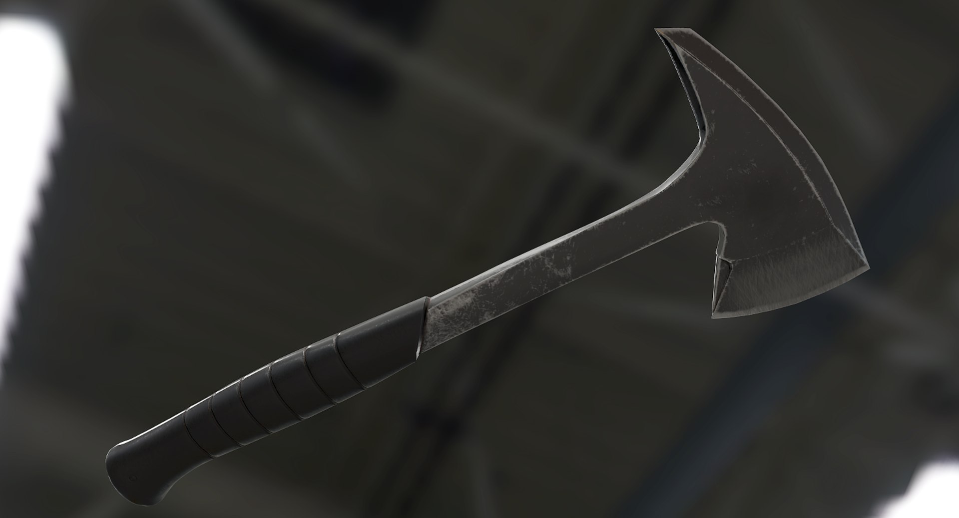 3D Industrial Axe - TurboSquid 1304364