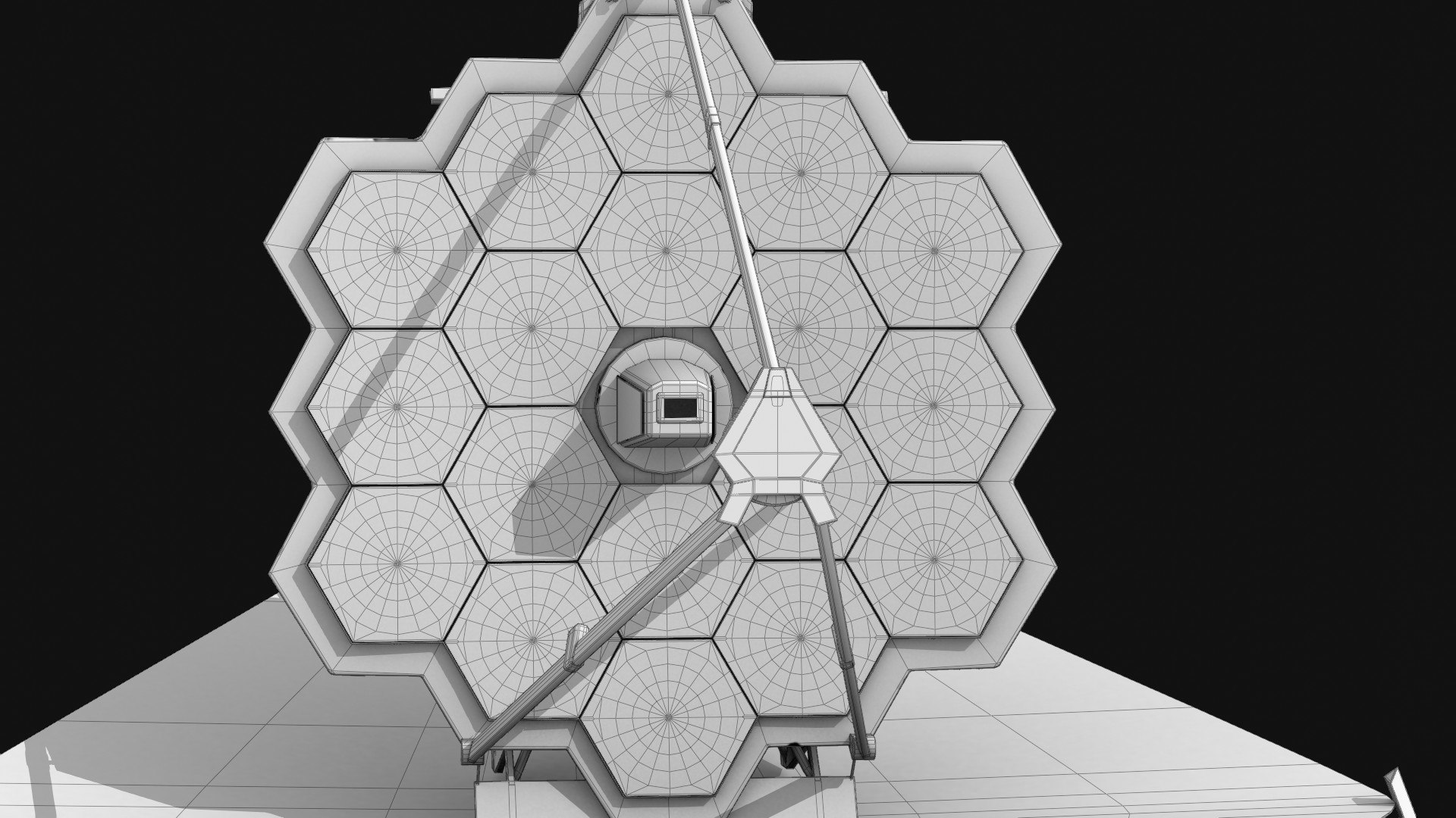 James Webb JWST SC 3D Model - TurboSquid 2228392
