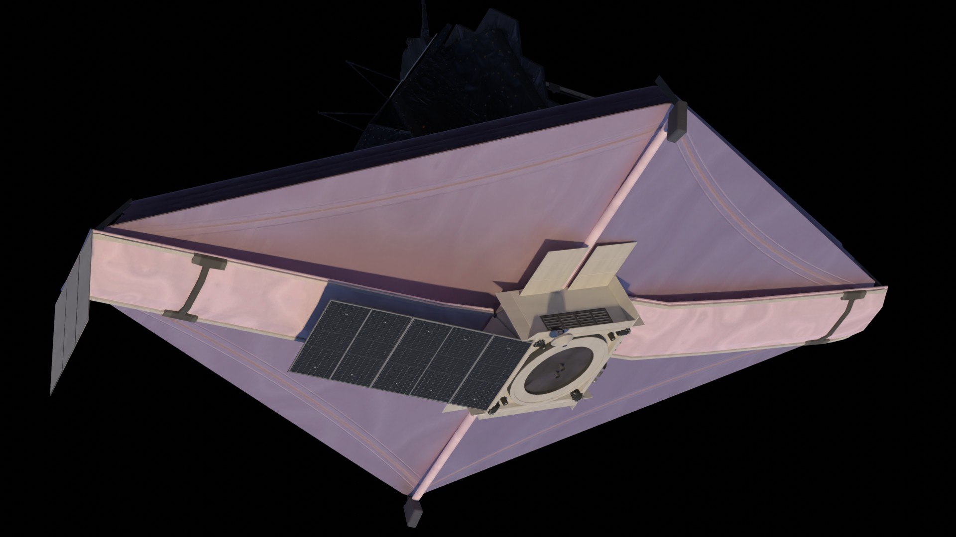 James Webb JWST SC 3D Model - TurboSquid 2228392