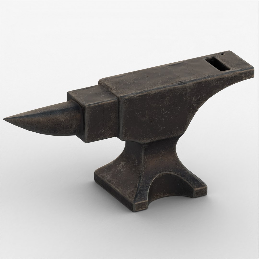 Old Anvil 3D - TurboSquid 2000909