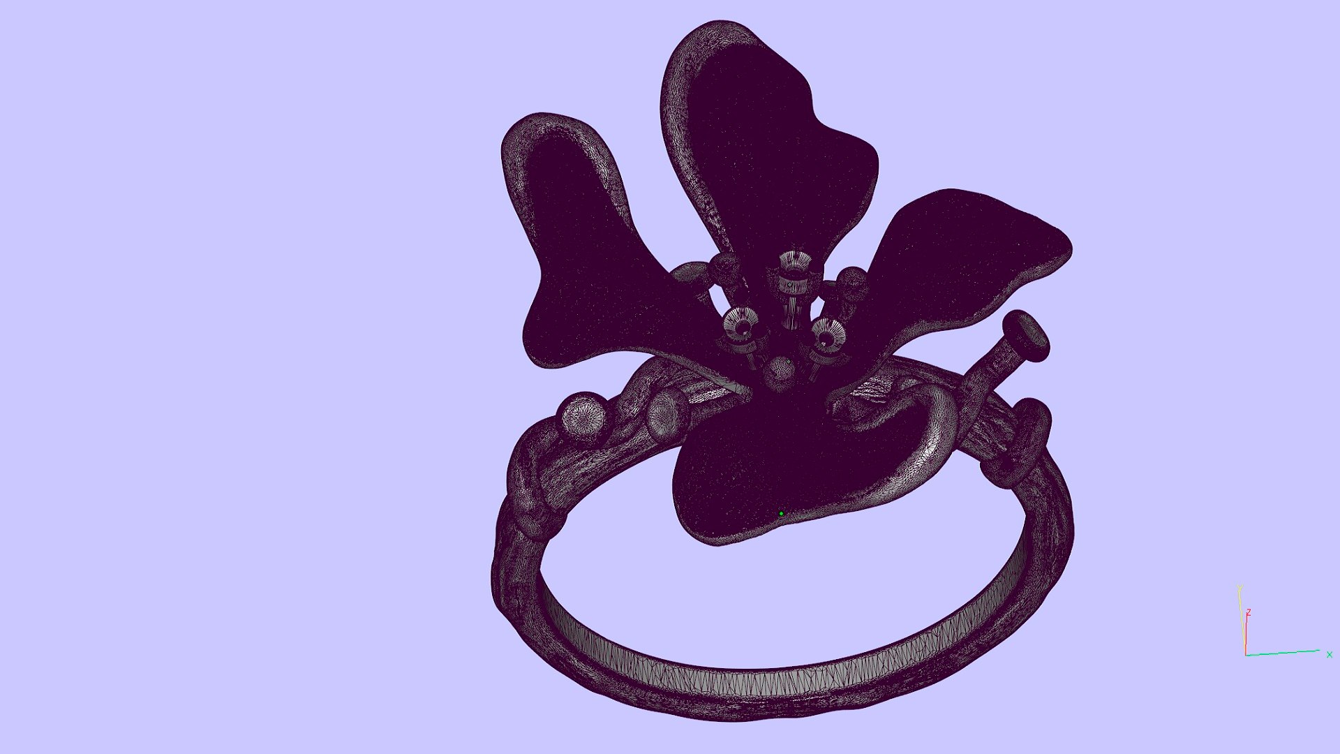 Flower Ring Print Model 3D - TurboSquid 1880753
