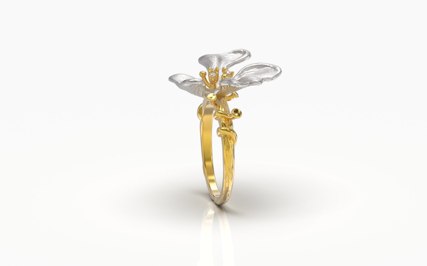 Flower Ring Print Model 3D - TurboSquid 1880753