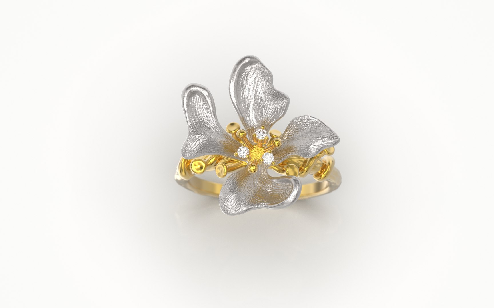 Flower Ring Print Model 3D - TurboSquid 1880753