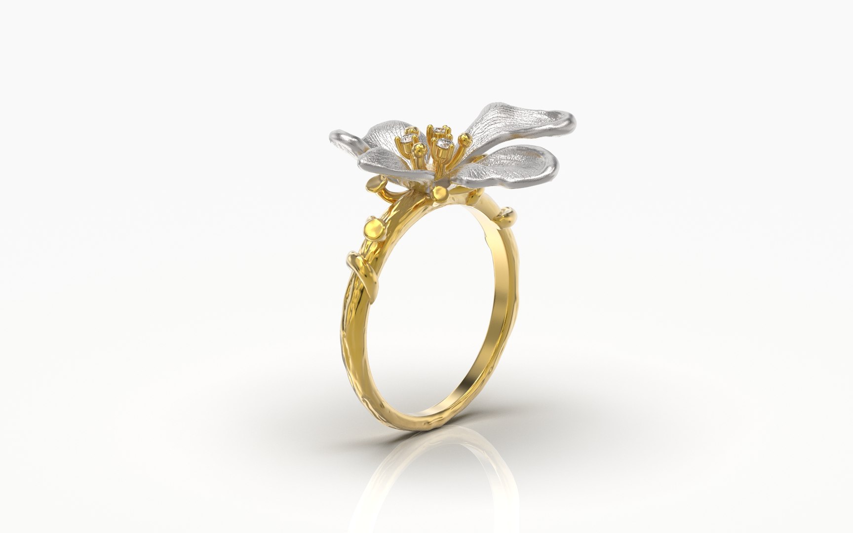 Flower Ring Print Model 3D - TurboSquid 1880753