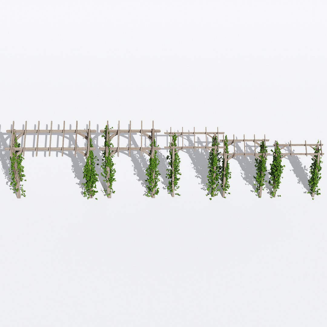 3D Garden Arches Model - TurboSquid 1269989