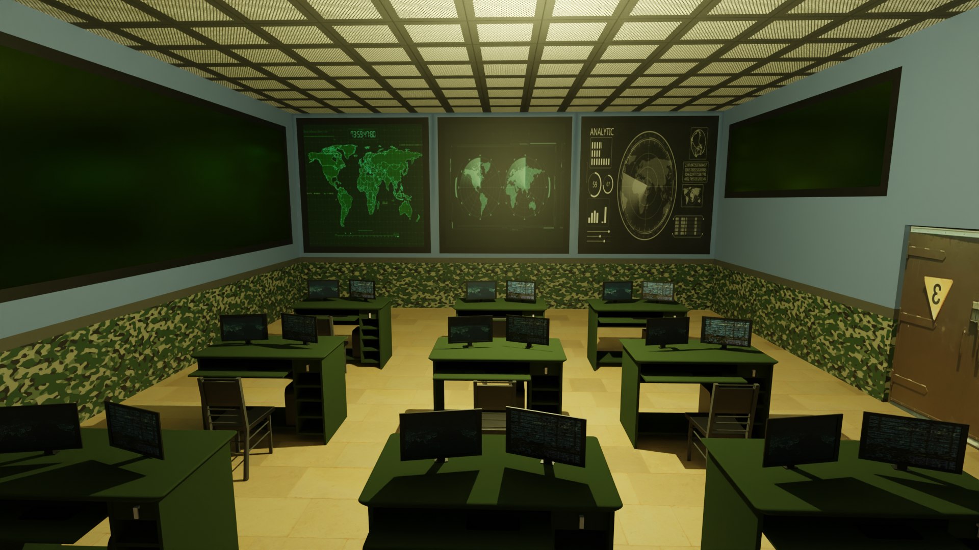 3D Military Base - TurboSquid 2140236