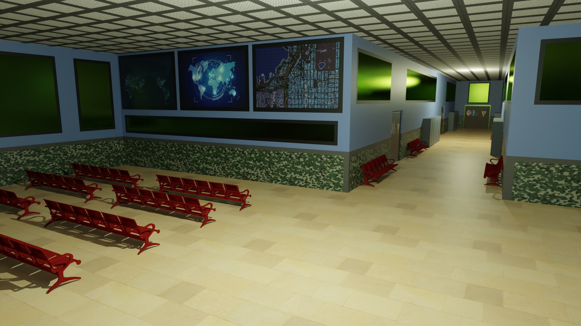 3D Military Base - TurboSquid 2140236